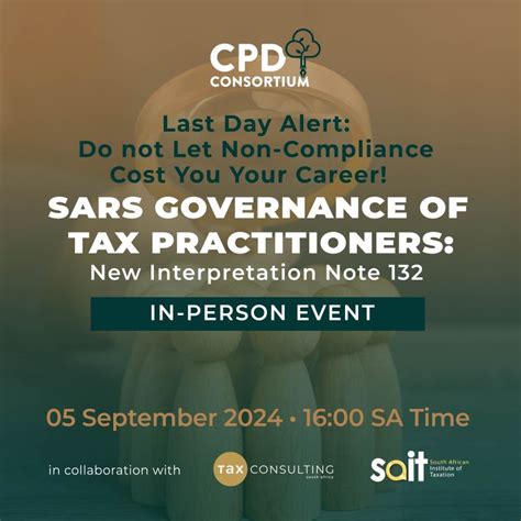 Taxupdates Taxpractitioners Sars Sarsgovernance Rcb Taxalert