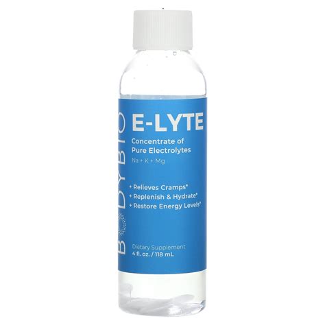 Buy E Lyte 4 Fl Oz 118 Ml Bodybio Online Nepal Ubuy