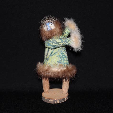 Alaskan Seal Carving By Carol Ann Muth Cknc 06