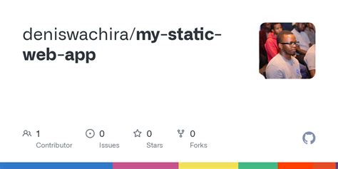 Github Deniswachiramy Static Web App