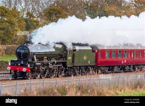 Jubilee Class 5596 Names Bahamas Preserved Lms Steam Locomotive Seen