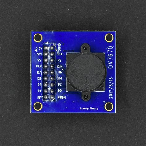Ov7670 Vga Camera Module Lonely Binary
