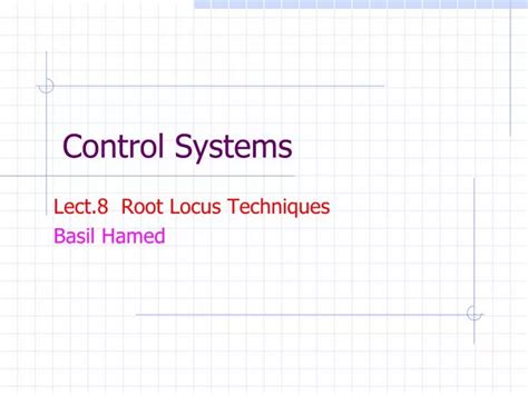 PPT Control Systems PowerPoint Presentation Free Download ID 2747860