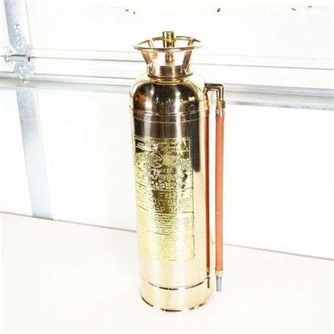 1920s Polar Bear Brass Filling Station Fire Extinguisher RES Auction