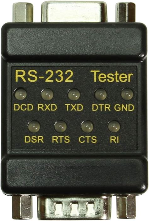 CableMax RS 232 LED Link Tester DB 9 Male To DB 9 Female Amazon Co Uk Computers Accessories