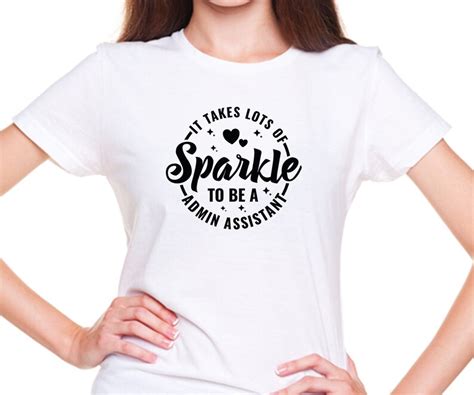 Admin Assistant Svg It Takes Lots Of Sparkle To Be A Admin Assistant