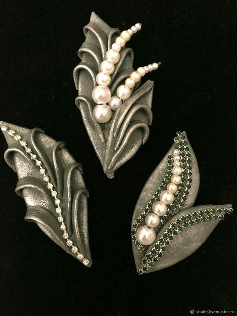 Пин от пользователя Наталли Наталли на доске Cake Кожаные серьги Бижутерия Брошь