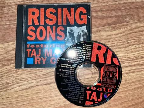 Rising Sons Featuring Taj Mahal And Ry Cooder 1993 Cd Album Vg Ex