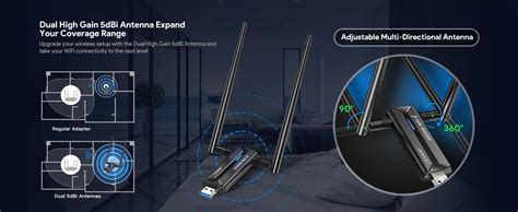 Amazon Com EDUP AX M USB WiFi E Adapter Wireless WiFi Dongle Network Adapter AX