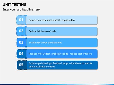 Unit Testing PowerPoint And Google Slides Template PPT Slides