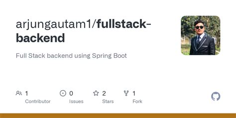 Fullstack Backenduserjava At Master · Arjungautam1fullstack Backend