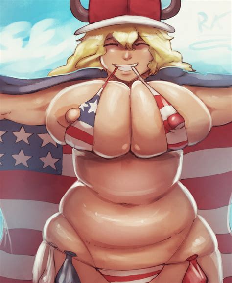 Rule 34 American Flag American Flag Bikini Big Ass Big Breasts Chubby Condom Accessories