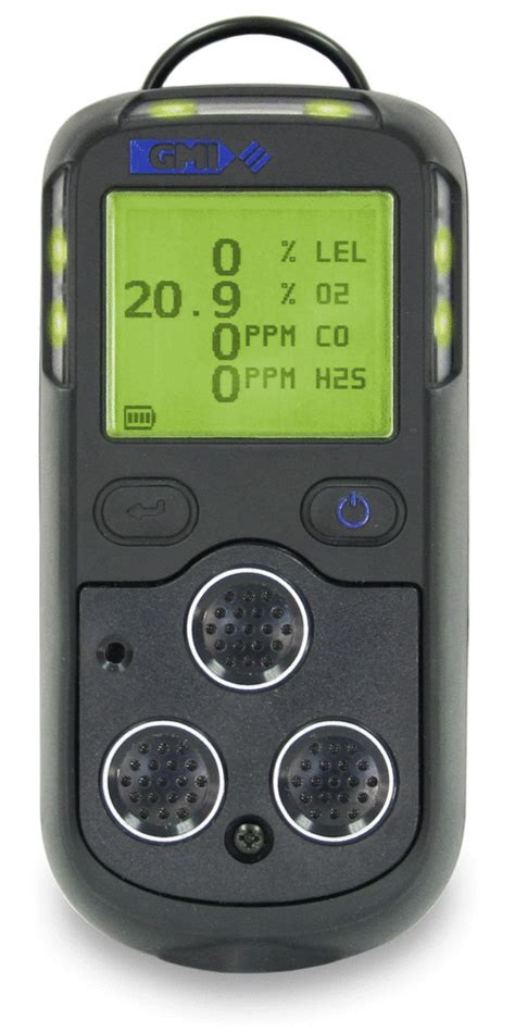 64141 Gmi Ps200 4 Gas Monitor Lel O2 Co H2s With Pump