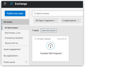 Creating And Using Api Spec Fragments Mulesoft Documentation