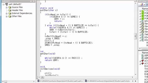 Atmega128 09 Uart Non Blocking Io Example Youtube