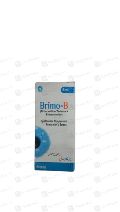 Brimo B Eye Drop Price In Pakistan Uses Dosage Side Effects