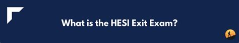 HESI Exit Exam What Is It And How To Pass It Conquer Your Exam