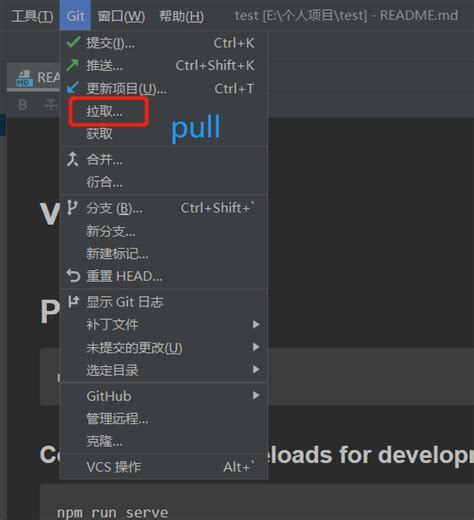 Webstorm首次pull拉取项目commit提交、push（推送）代码webstrom提交拉去代码 Csdn博客