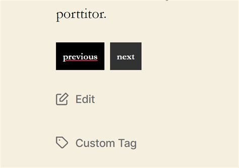 custom next and previous buttons for any post types wp missing
