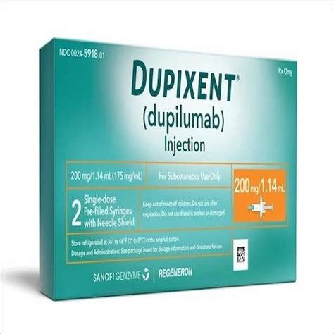 Dupixent Dupilumab Injection Dupixent Prefilled Syringe Latest Price Manufacturers And Suppliers