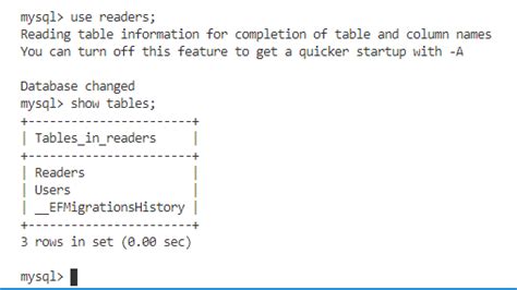 How To Use Mysql With Aspnet Core