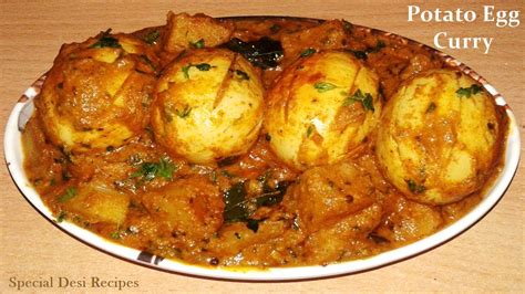 Egg Aloo Curry Potato Egg Curry Aloo Egg Curry Egg Recipes