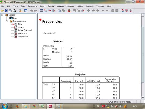 Cara Mencari Mean Median Modus Pada Spss Digital Informasi