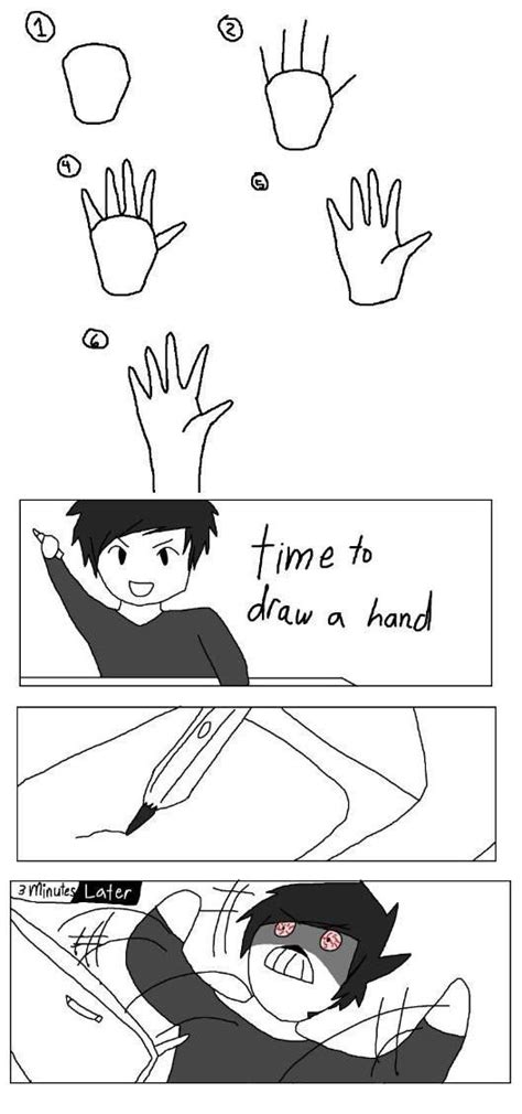 How To Draw The Hand Meme