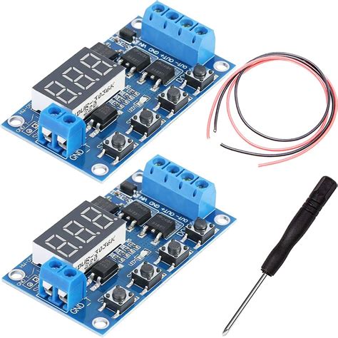 Timer Switch Module Dc 6v~30v Trigger Delay On Off Cycle Timer Relay