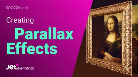 How To Create Elementor Parallax Effect Jetelements Plugin Youtube