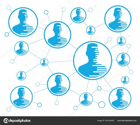 Vector Illustration Connection Concept Stock Vector By ©loopang 281353492