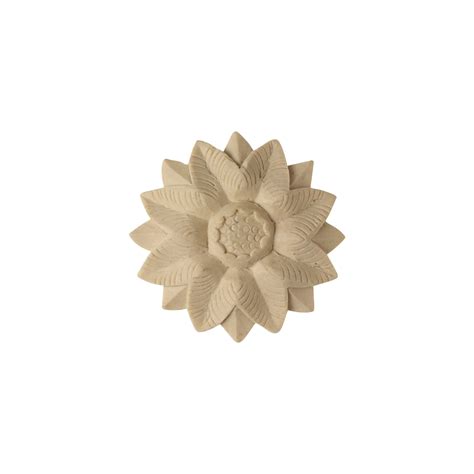 Classical Sunflower Rosette 017d From Decora Mouldings