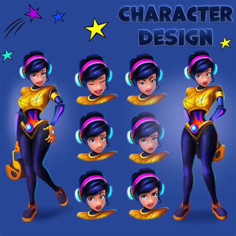 Иллюстрация Дизайн персонажа в стиле 2d Game Dev компьютерная