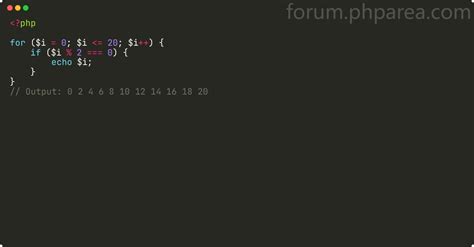 How To Print Even Numbers In Php Rlearnphp