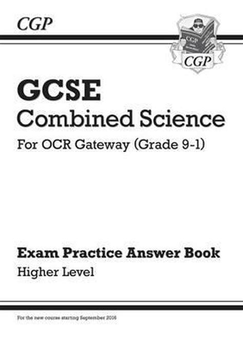 GCSE Combined Science OCR Gateway Answers For Exam Practice Workbook
