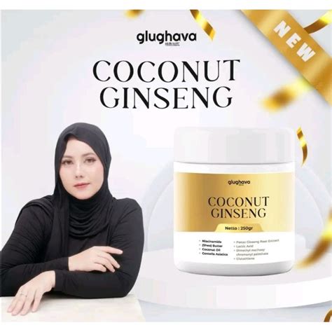 Jual New Update Handbody Glugava Coconot Gingseng 250 Gr Shopee Indonesia