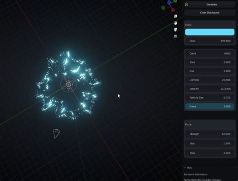 Blender能量科幻冲击波特效插件 Shockwave V12 Blender布的 Blender布的