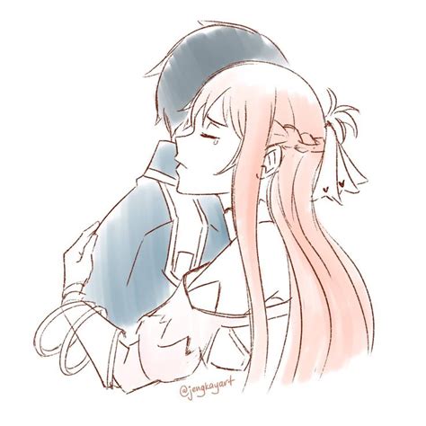 Pin On Kirito And Asuna
