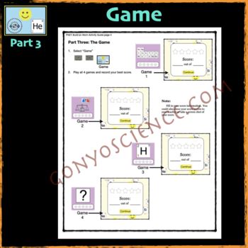 PhET Build An Atom Activity Guide By James Gonyo TpT