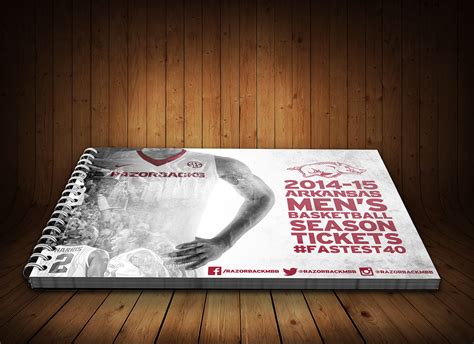 2014 15 Arkansas Mens Basketball Season Tickets Behance