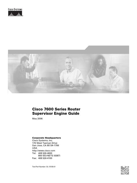 Cisco 7600 Series Supervisor Engine Guide Pdf Computer Network Router Computing