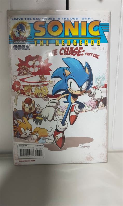 Sonic The Hedgehog Comics The Chase Part One Issue 258 Hobbies And Toys