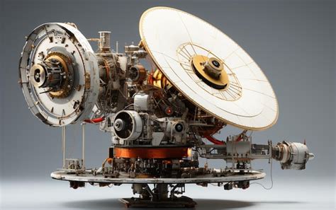 Premium Ai Image White Background Spaceborne Radar Altimeter