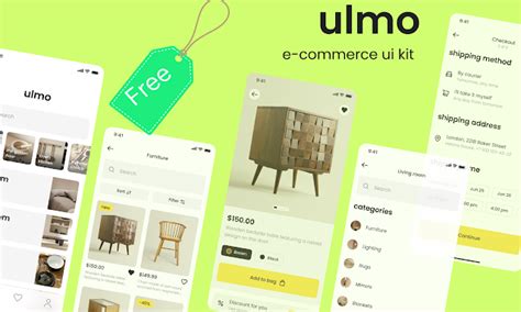 Elevate Your E Commerce Game With Our Comprehensive And Free E Commerce Ui Kit Free Figma