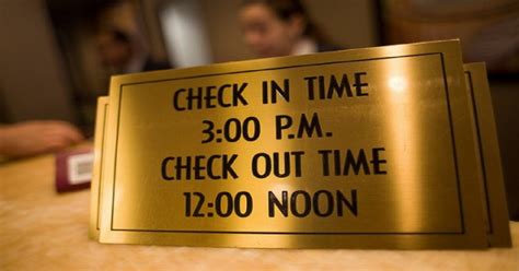 Here Is Why Hotels Ask To Check Out At 12