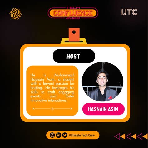 Muhammad Hasnain Asim On Linkedin Techconfluence2024 Utc Ultimatetechcrew Lead Tech