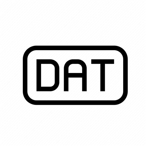 Data Storage Folder Format File Dat Icon Download On Iconfinder