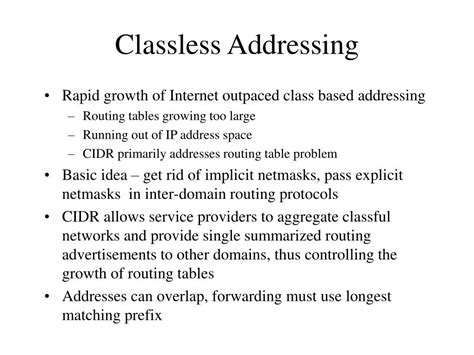 PPT Inter Domain Routing PowerPoint Presentation Free Download ID