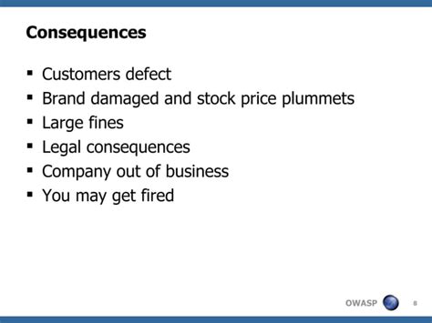 Owasp Building Secure Web Applications Ppt