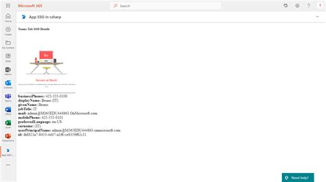 App Sso C Code Samples Microsoft Learn
